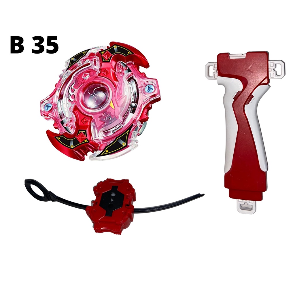 Brinquedo Beyblade Burst com lançador Grip B35 Storm Spriggan | Shopee ...