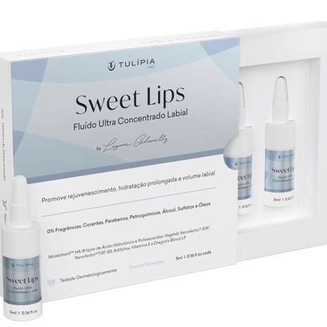 Sweet Lips Fluido Concentrado Labial - Rejuvenescedor de Lábios ...