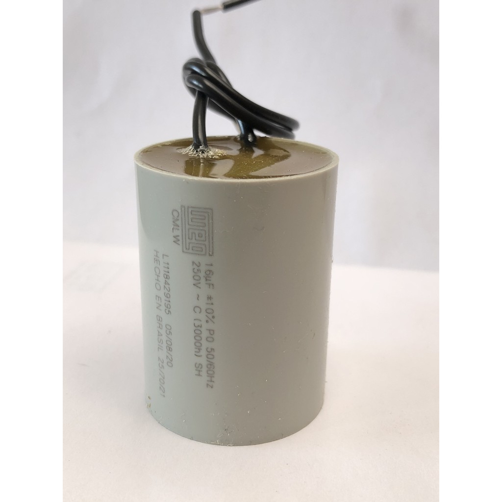 Capacitor Permanente 16uf 250-300v WEG Bomba periférica FERRARI ...
