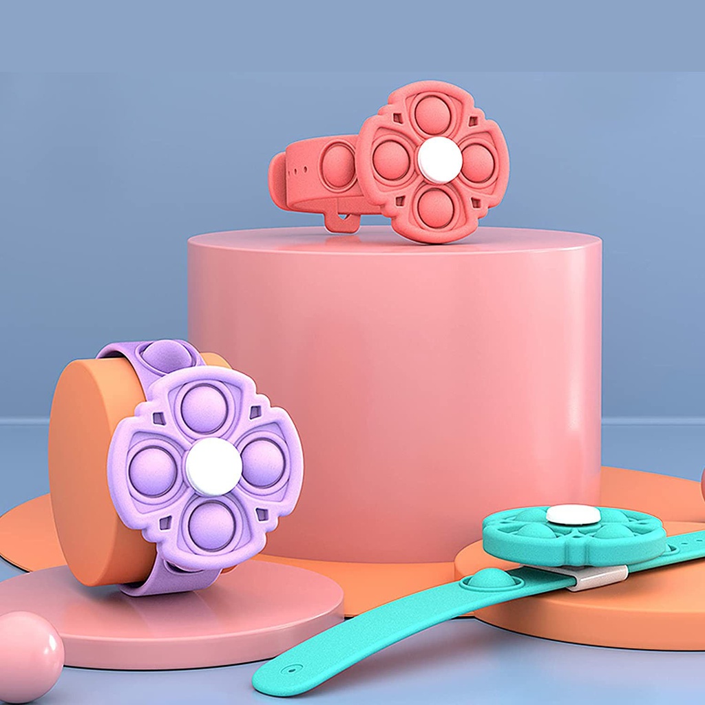 Relógio Pop It Fidget Spinner Sensorial Anti Estresse Brinquedos Artigo ...