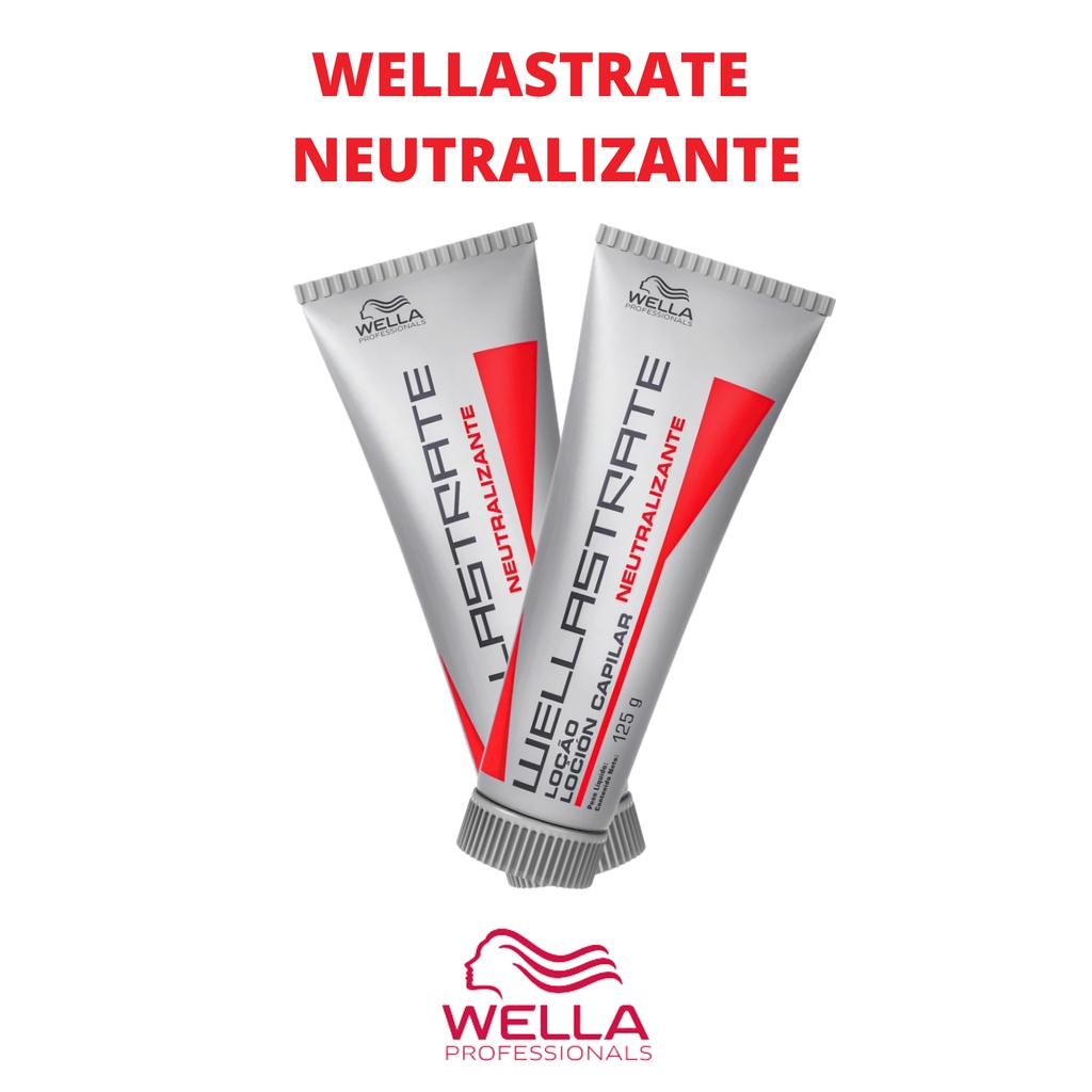 Kit com 2 unidades Wella Professionals Wellastrate Neutralizante Loção ...