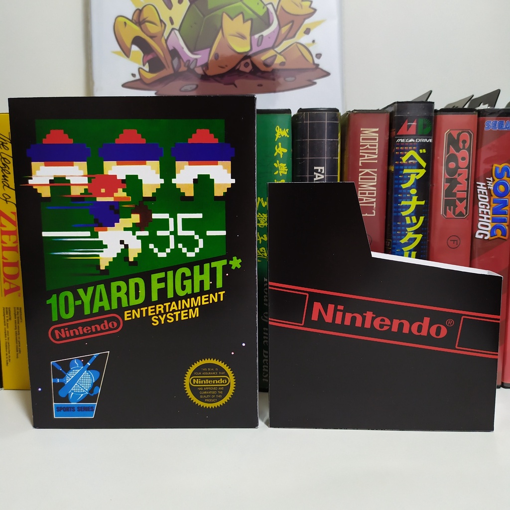 10 Yard Fight - Caixa do Jogo (Nintendo) (NES) | Shopee Brasil