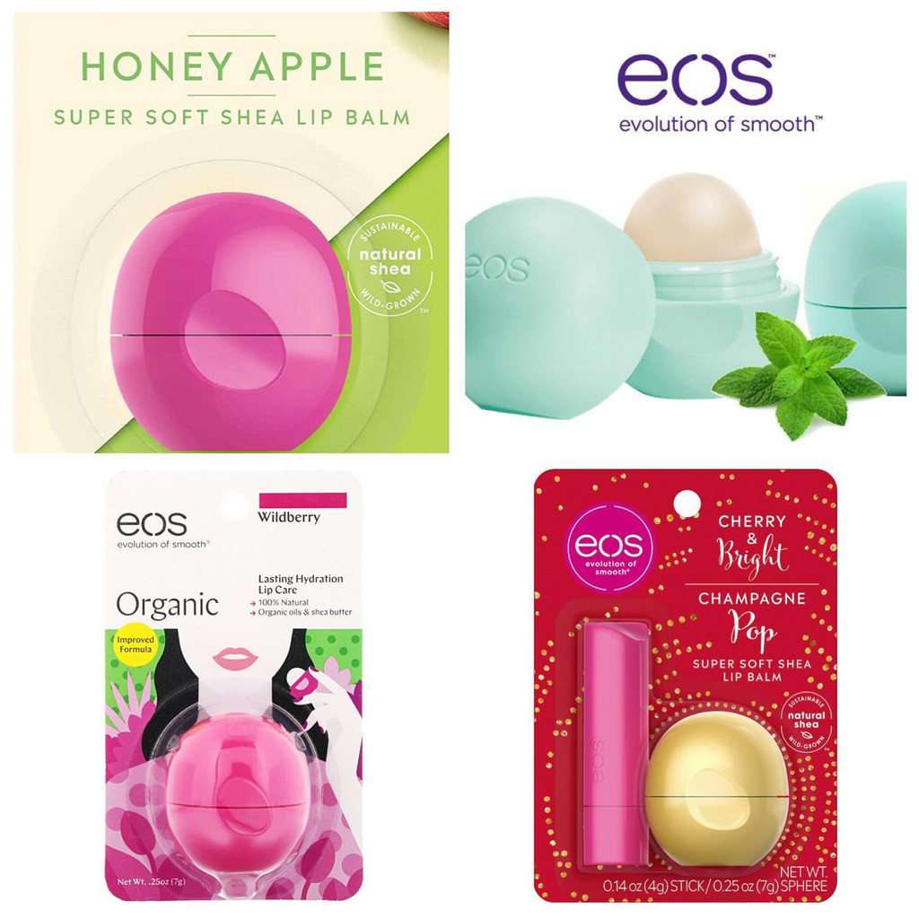 Eos Lip Balm Original Hidratante Labial Importado Famoso | Shopee Brasil