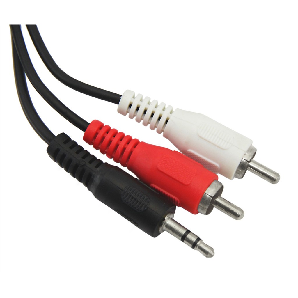 Cabo P2 para RCA 1,80 metros Alta Qualidade P2 X 2 RCA | Shopee Brasil