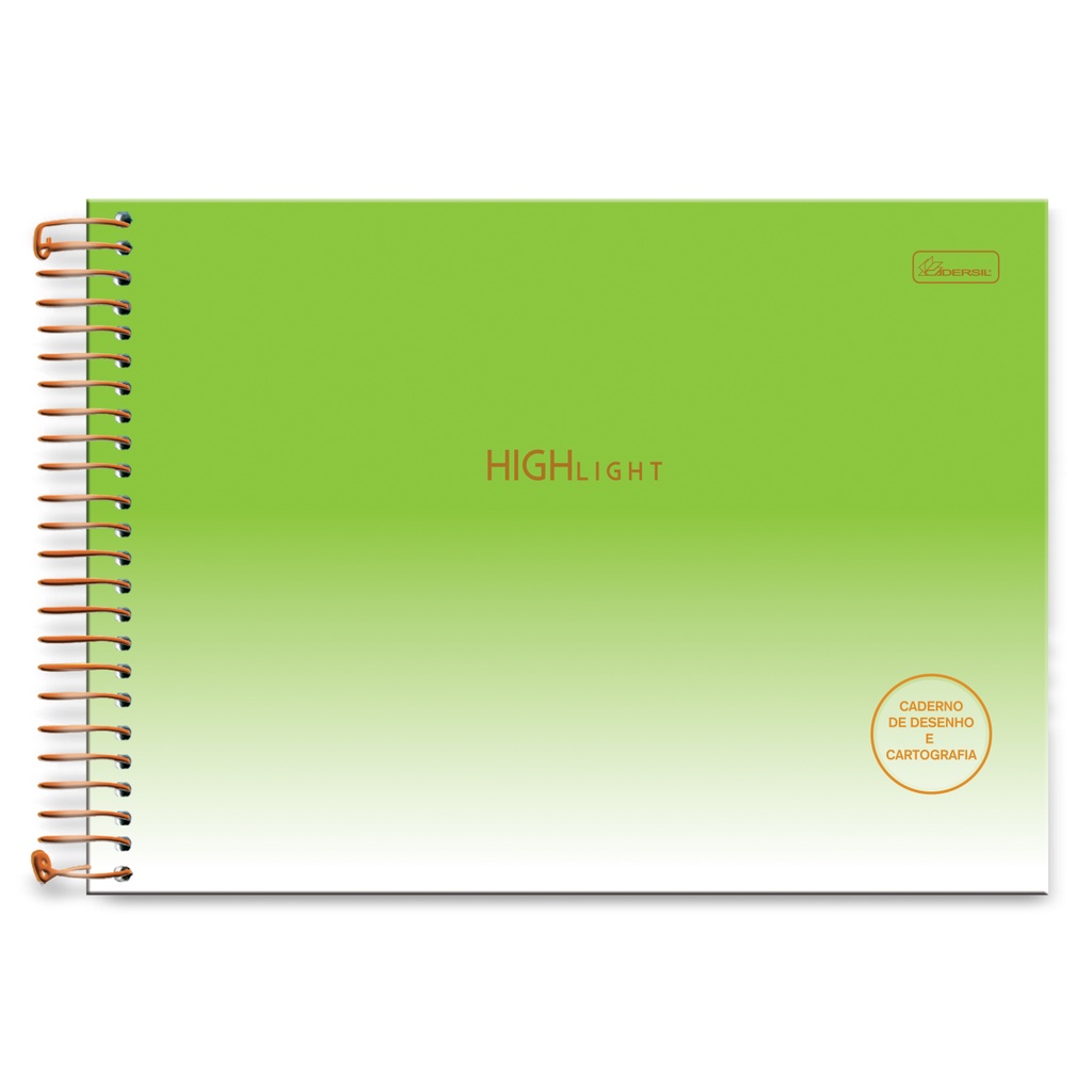 Caderno De Desenho E Cartografia HIGH LICHT 2022 CARDESIL | Shopee Brasil