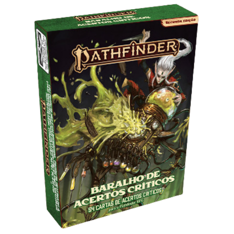 Pathfinder 2E RPG: Baralho de Acertos Críticos | Shopee Brasil