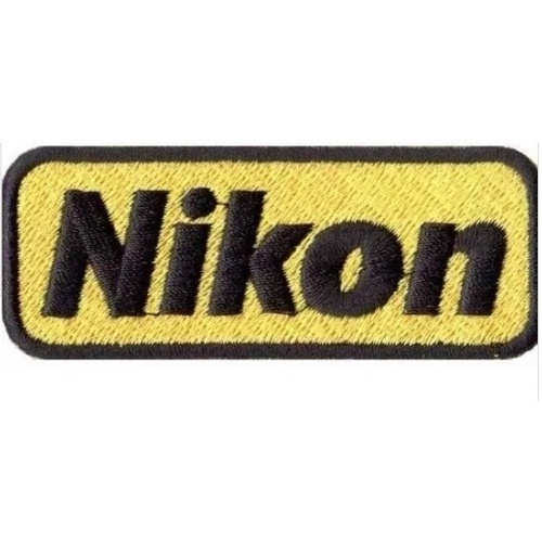Patch Bordado Camera Nikon | Shopee Brasil