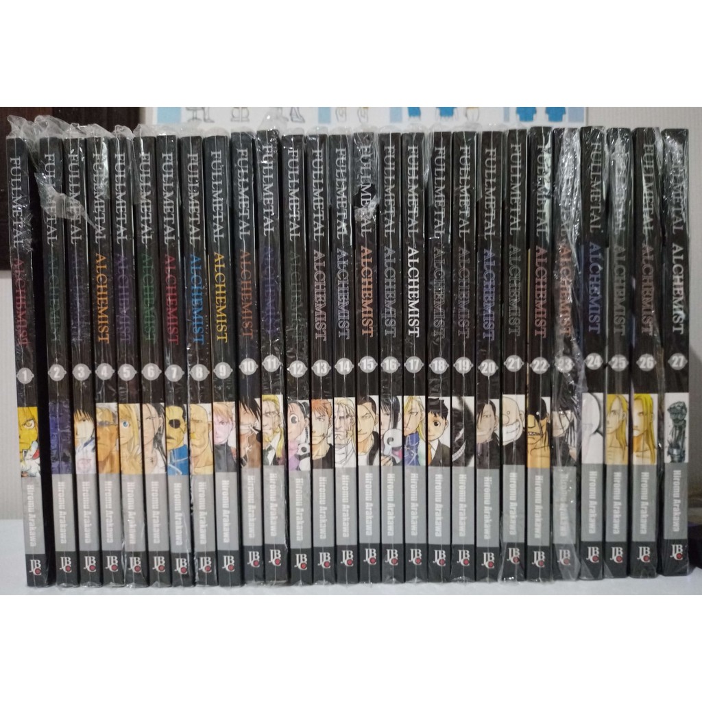 Coleção COMPLETA do mangá Fullmetal Alchemist (nova edição) | Shopee Brasil