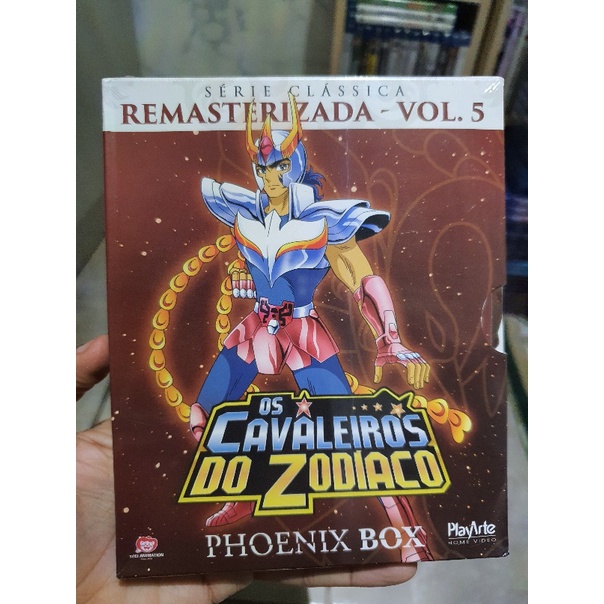 Blu-ray Phoenix Box Os Cavaleiros Do Zodíaco Lacrado | Shopee Brasil
