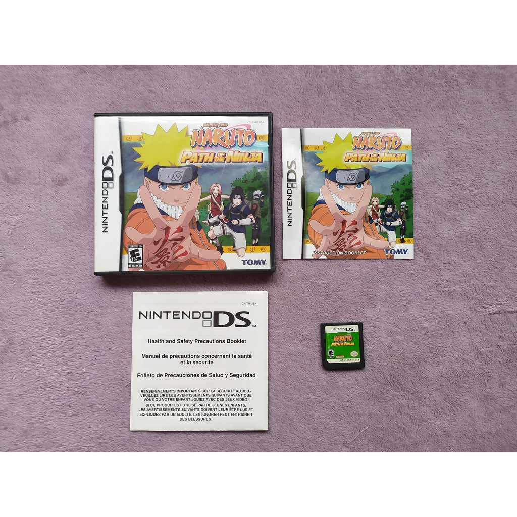Nintendo Ds - Naruto Path Of The Ninja, Americano, Completo, original ...
