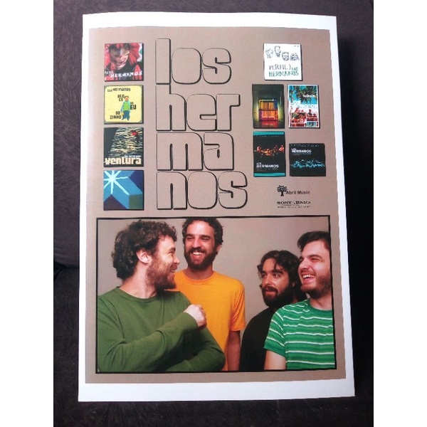 Los hermanos banda rock poster cartaz musica | Shopee Brasil