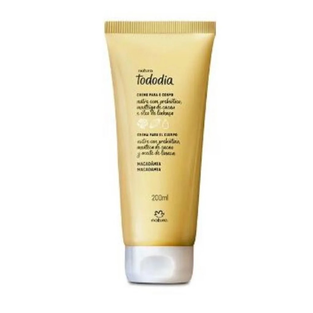 Creme P/o Corpo Macadâmia Tododia - 80ml Natura | Shopee Brasil