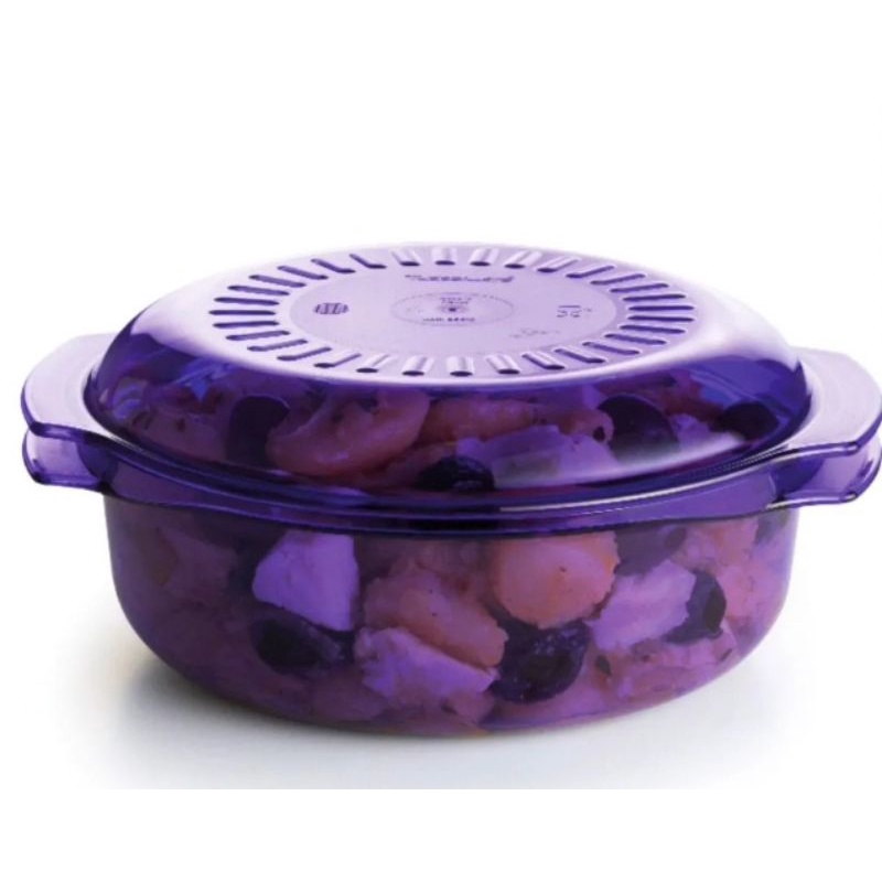 Microplus Redondo 1,75 Roxo Policarbonato Tupperware | Shopee Brasil