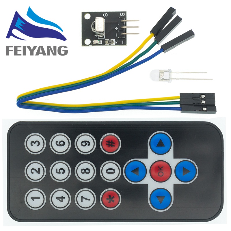 Infravermelho Módulo De Controle Remoto Sem Fio Ir Kits Diy Kit Hx1838 ...