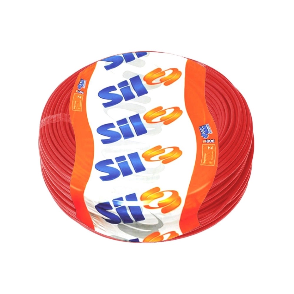 Cabo Fio Flexível 2,5mm 750v Rolo 50 Metros Vermelho - Sil | Shopee Brasil