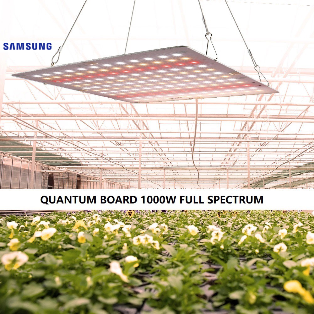 Painel Grow Quantum Led 1000w (samsung Full Spectrum) Cultivo Indoor Estufa | Shopee Brasil