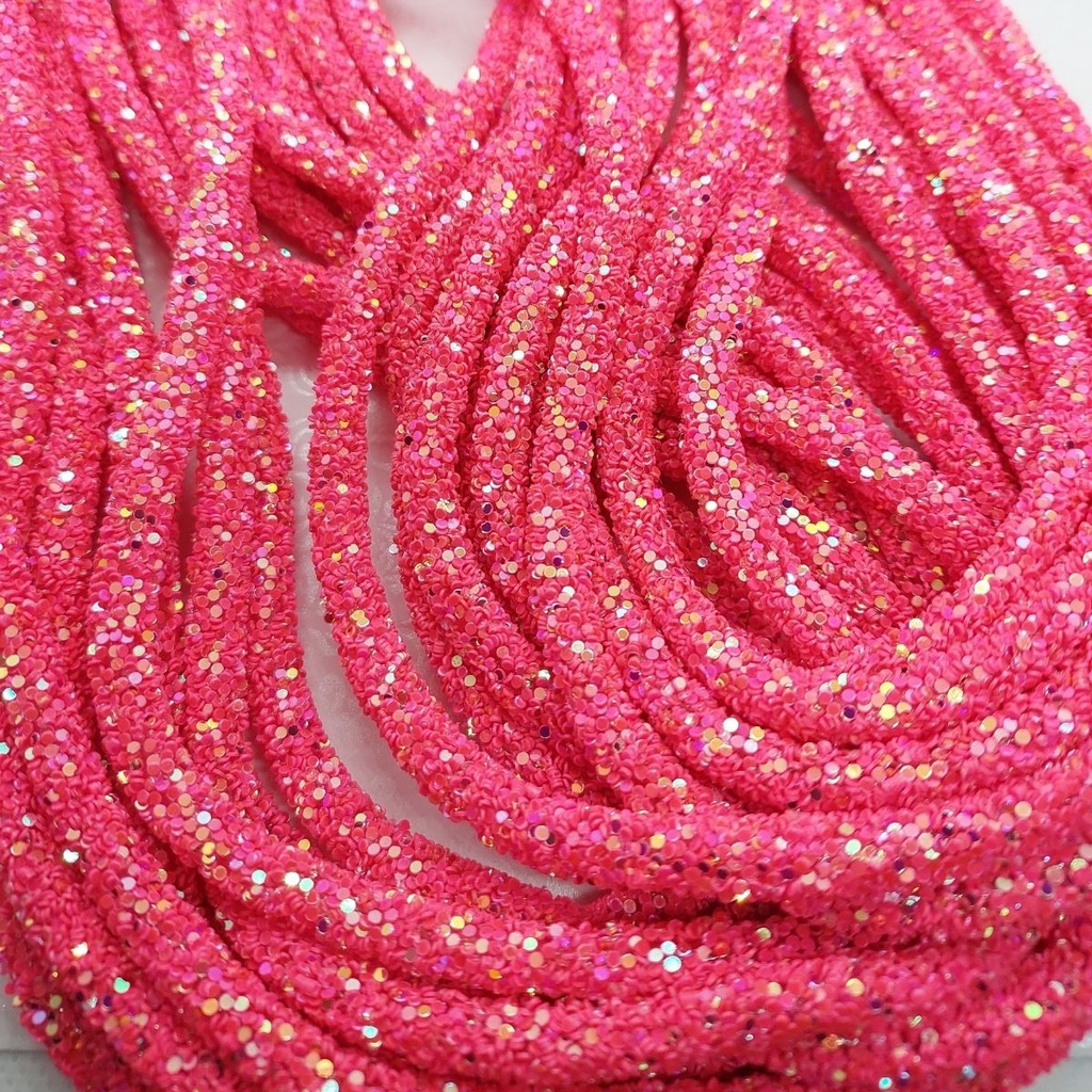 Tubo Paete Strass Glitter Diversas Cores (1 Metro) | Shopee Brasil