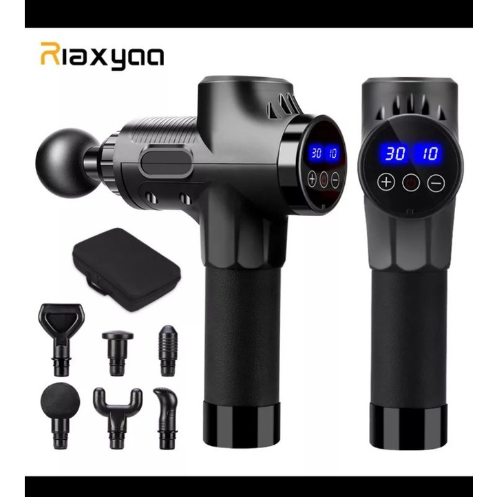 Pistola Massageadora Rlaxyoo/ Pistola Profissional de Massagem | Shopee ...