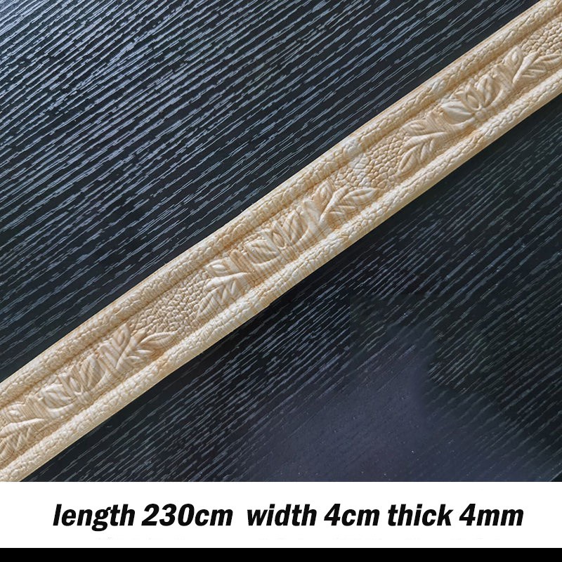 Adesivo De Parede 2.3m 3d Com Borda De Parede Auto-Adesiva À Prova D 'Água | Shopee Brasil