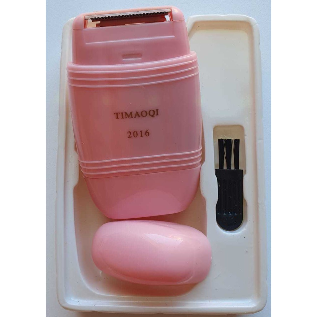 Aparador De Pelos Facial e corporal Rosa | Shopee Brasil