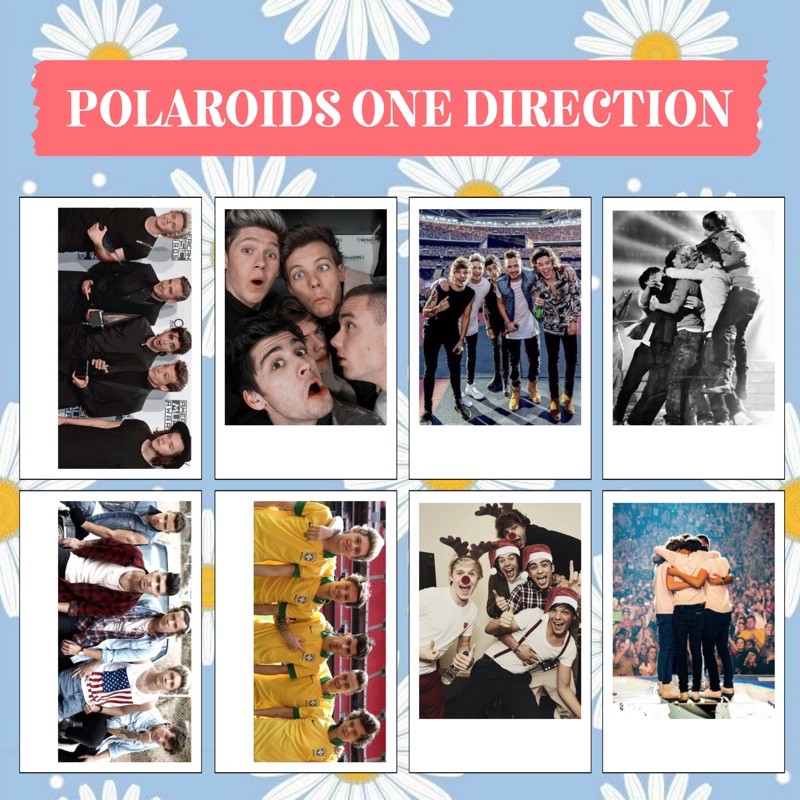 Polaroids One Direction 1D - ALTA QUALIDADE | Shopee Brasil