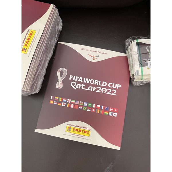 PRONTA ENTREGA Kit Álbum CAPA MOLE Copa do Mundo de 2022: 1 Álbum da ...
