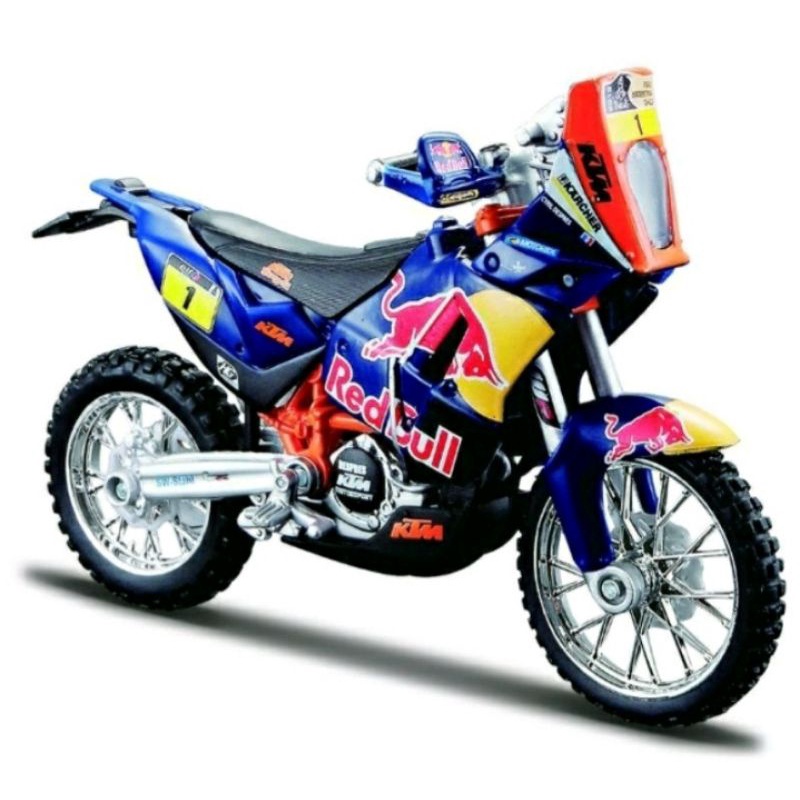 Mini Moto Colecionável Miniatura Coleção Ktm 450 Rally Dakar Red Bull ...