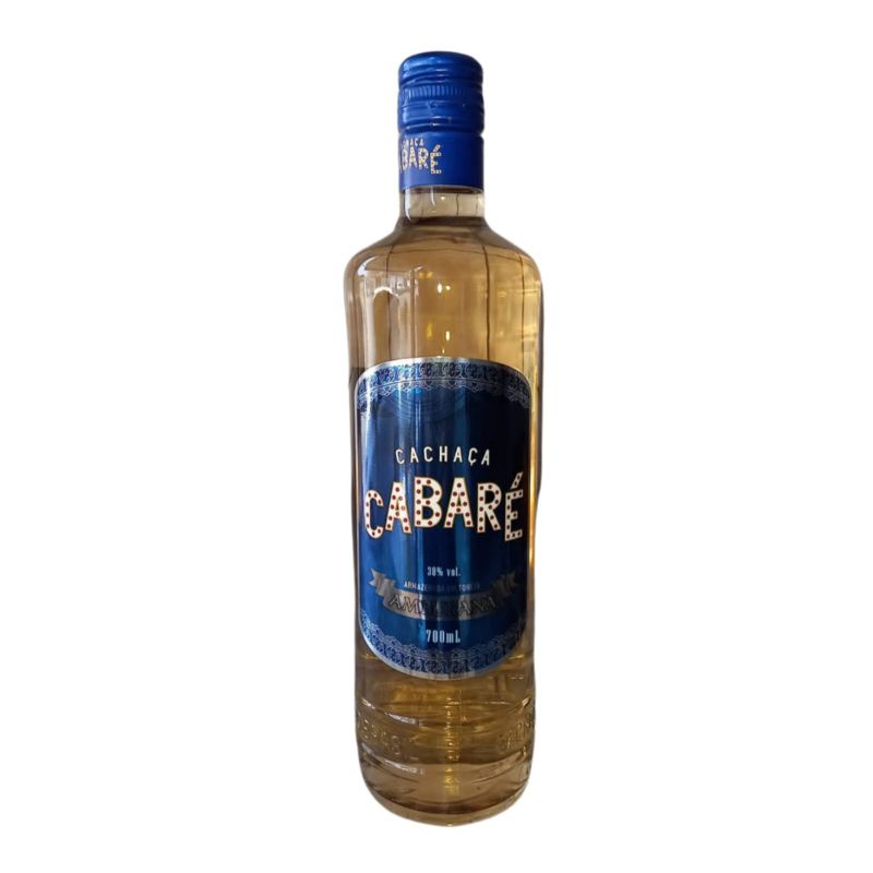 Cachaça Cabaré Amburana 700ml | Shopee Brasil