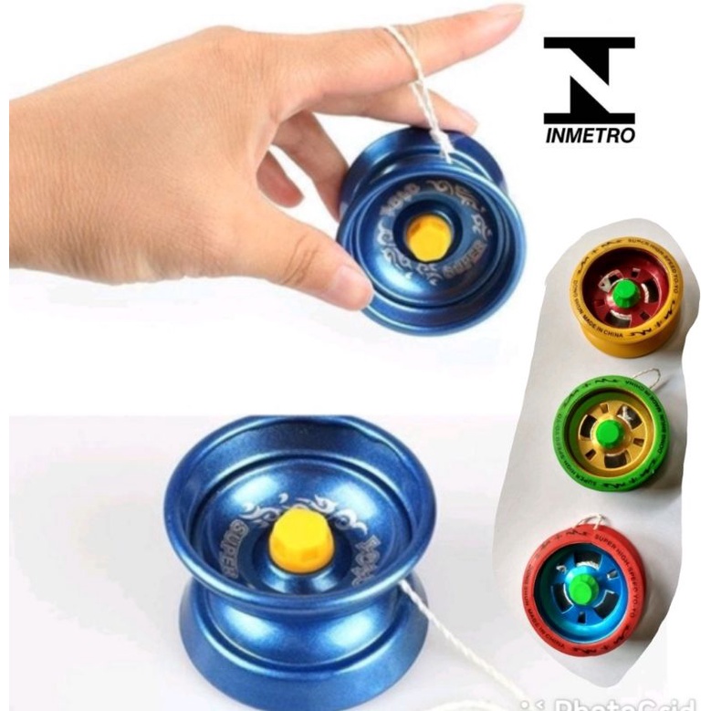 Yoyo ioio ioiô brinquedo infantil com rolamento Profissional | Shopee Brasil
