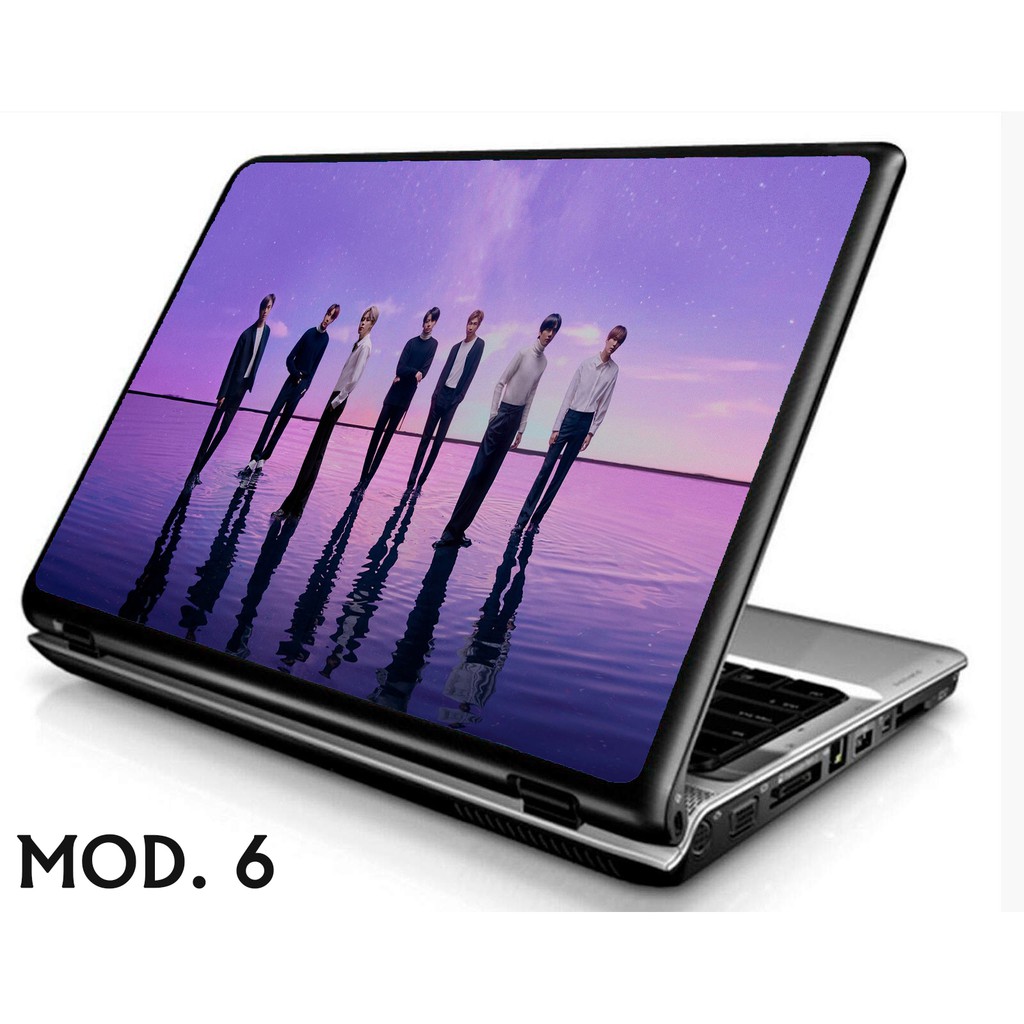 Adesivo para Notebook BTS Mod 6 - Corre Que Ta Baratinho