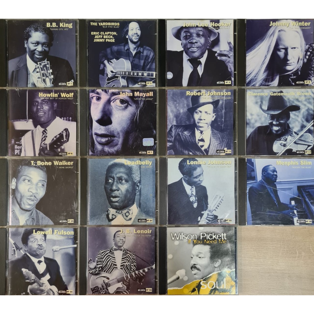 CD Coletânea Mestres do Blues - Jazz Soul Music B.B. King John Mayall ...