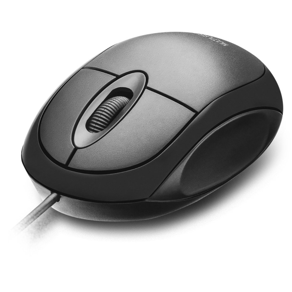 Mouse Com fio Preto Para Computador e Notebook entrada Usb | Shopee Brasil
