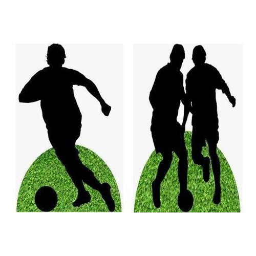 Futebol 6 Display De Mesa De 15a20 Cm Em Mdf 3mm | Shopee Brasil