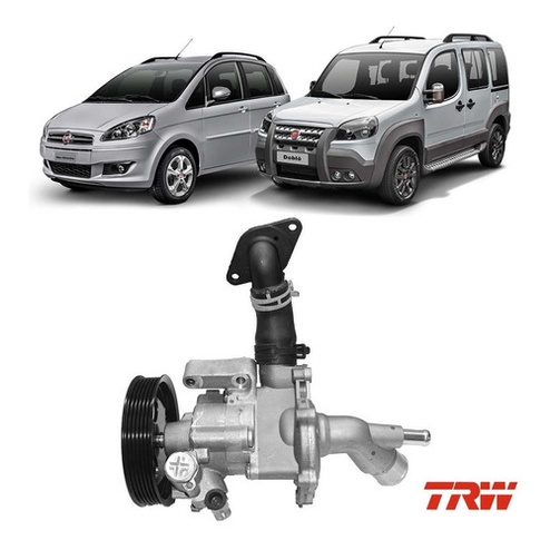 Bomba Hidráulica C/ Bomba Água Fiat Idea Doblo Original Novo - 55243966 ...