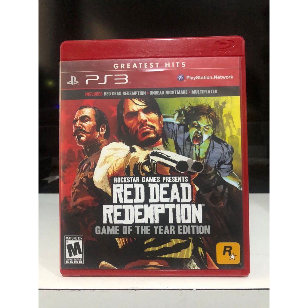 Red Dead Redemption GOTY [2 em 1] ~ PS3 | Shopee Brasil