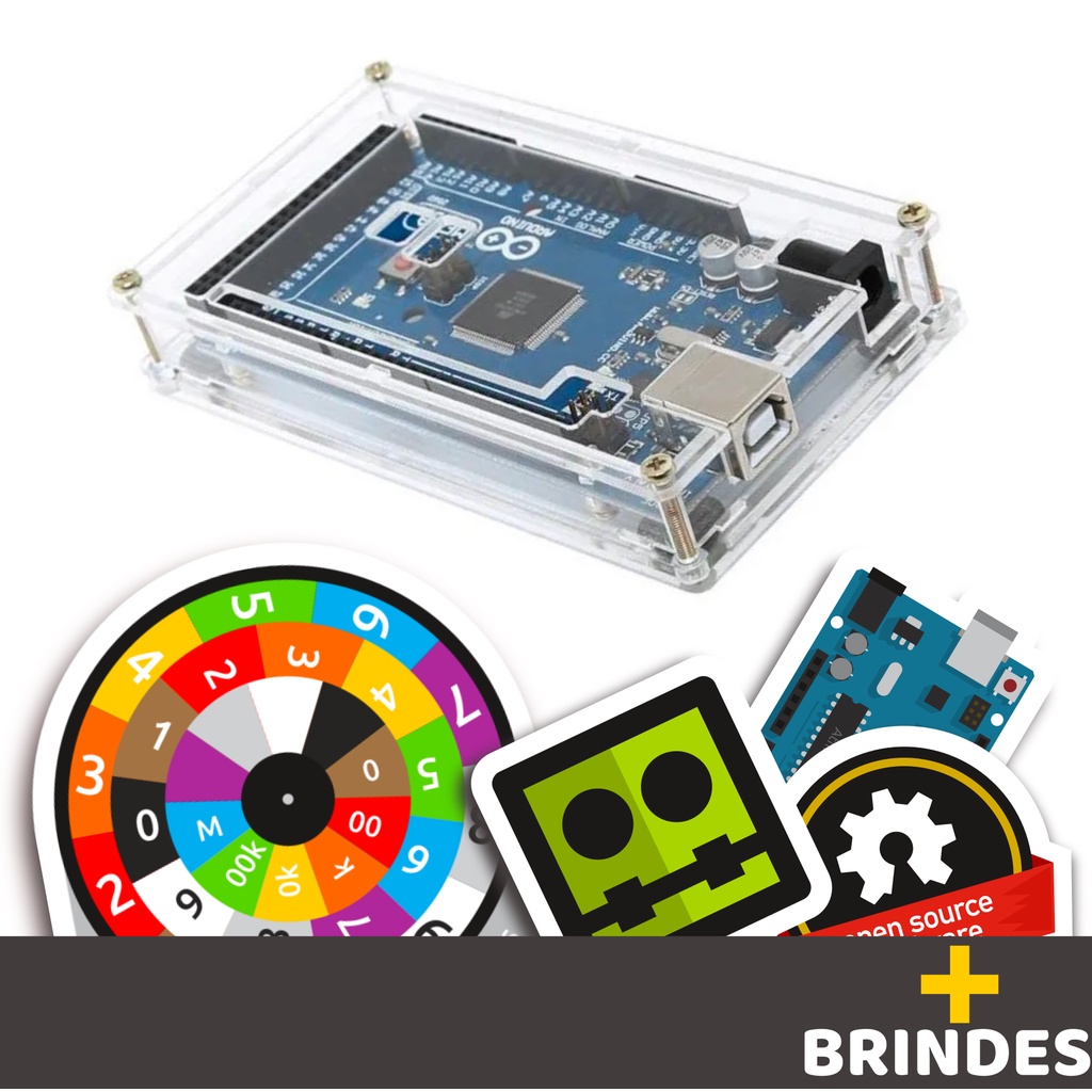 Case Arduino Mega 2560 R3 Box Caixa Transparente | Shopee Brasil