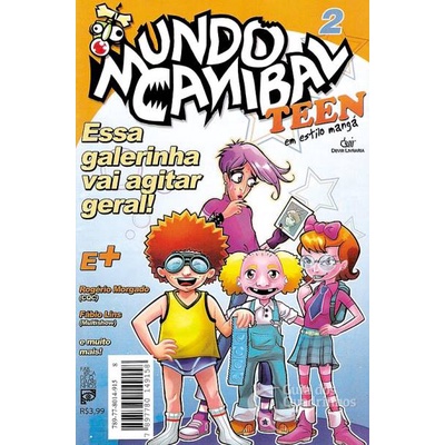 Mundo Canibal n° 2 - Teen em Estilo Mangá (18+) | Shopee Brasil