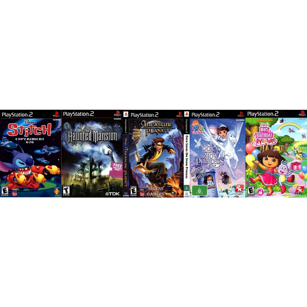 5 Jogos Ps2 Disney Coleção Infantil Kids | Shopee Brasil