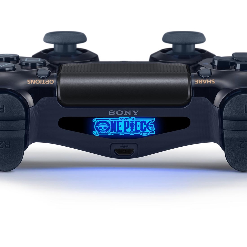 Skin PS4 Light Bar Controle Adesivo - One Piece | Shopee Brasil