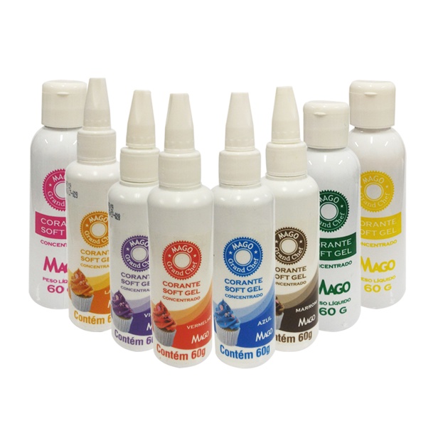 Corante Soft Gel 60ML - MAGO | Shopee Brasil