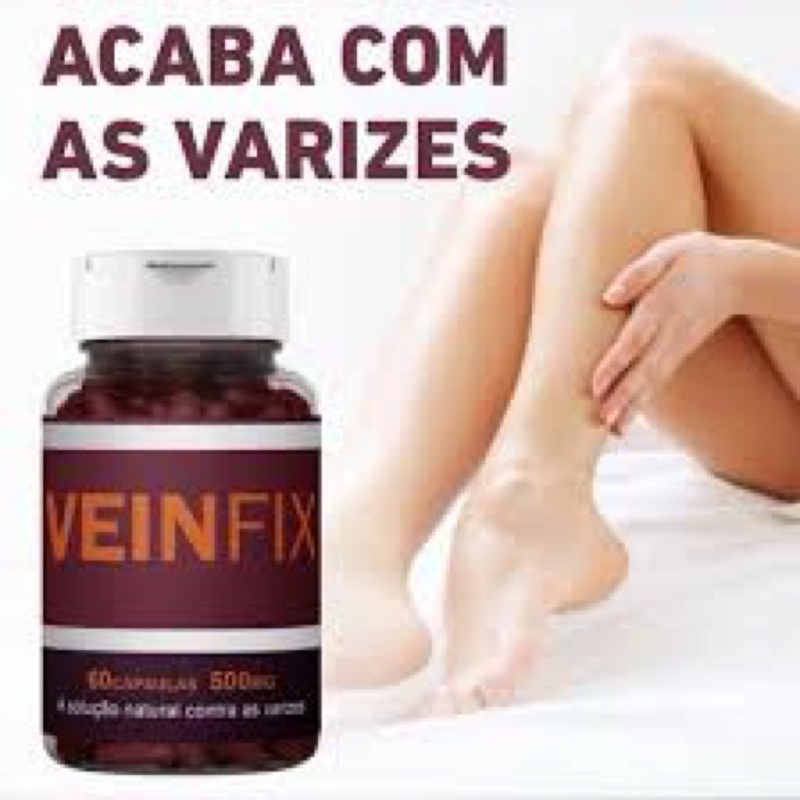 01 Pote Veinfix 60 Cápsulas - Frete Gratis | Shopee Brasil