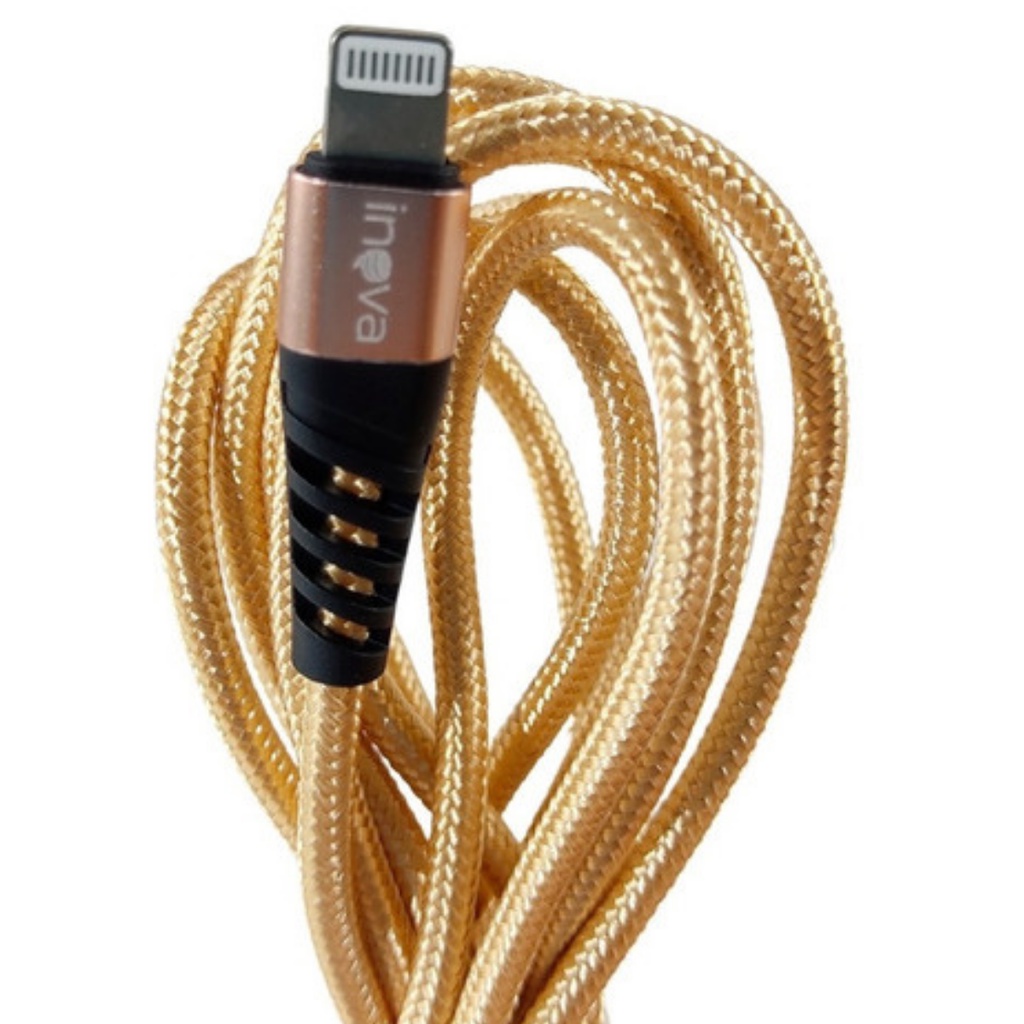 Cabo Original IPhone 2 Metros Inova 2.4a Reforçado Nylon (Iphone,Ipad ...