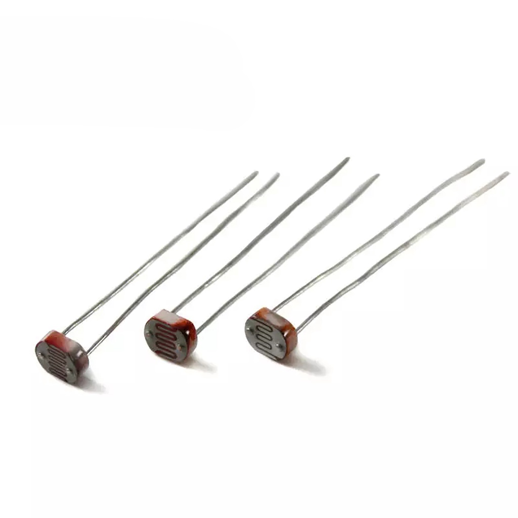 10 pcs Sensor de luz Foto Resistor Ldr 5528 5mm | Shopee Brasil