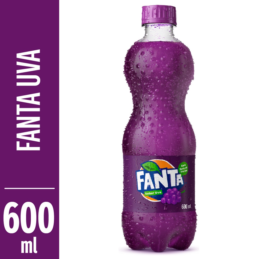 Refrigerante De Uva Fanta Pet 600ml | Shopee Brasil