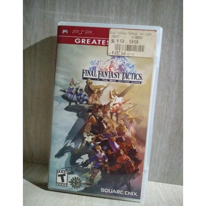 Final Fantasy Tactics: The War of the Lions (EN) - Jogo PSP | Shopee Brasil