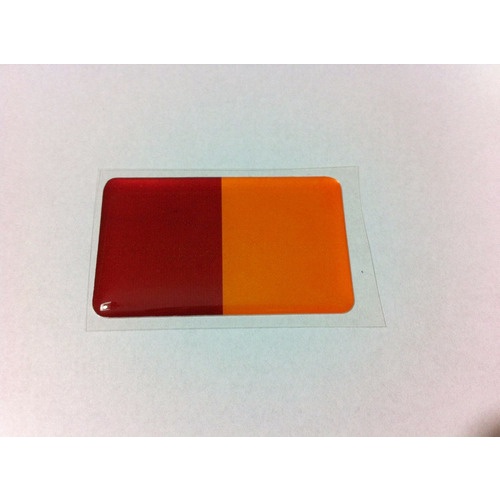 Adesivo Resinado Da Bandeira Da Cidade De Roma 5x3 Cm | Shopee Brasil