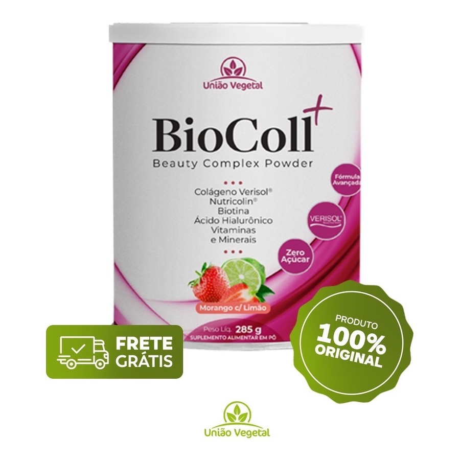 biocoll +colageno verisol biotina acido hialuronico vitaminas e sais ...