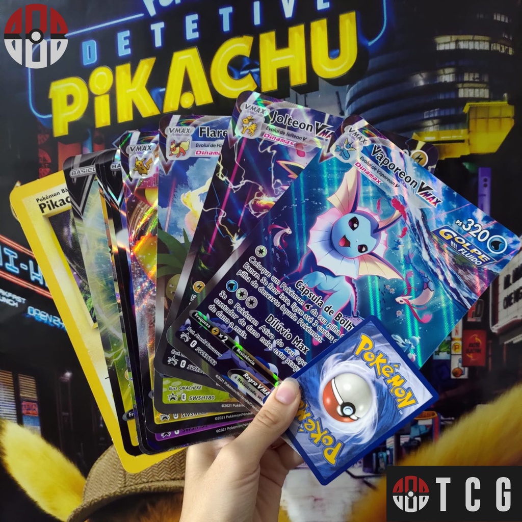Cartas Originais Jumbo Gigantes Ultra Raras Pokémon Tcg Copag