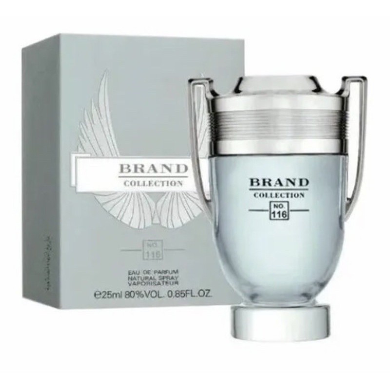 Perfume Invictus Masculino Brand Collection 25 ml miniatura importada ...