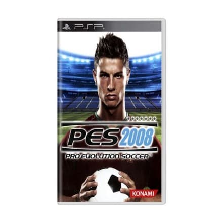 PES 2008 - Jogo para PSP - Playstation Portable - Portátil - Original ...